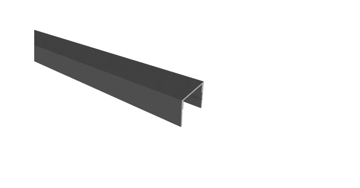 Egyszerű U profil 25x25x25mm - ALPHAGATE